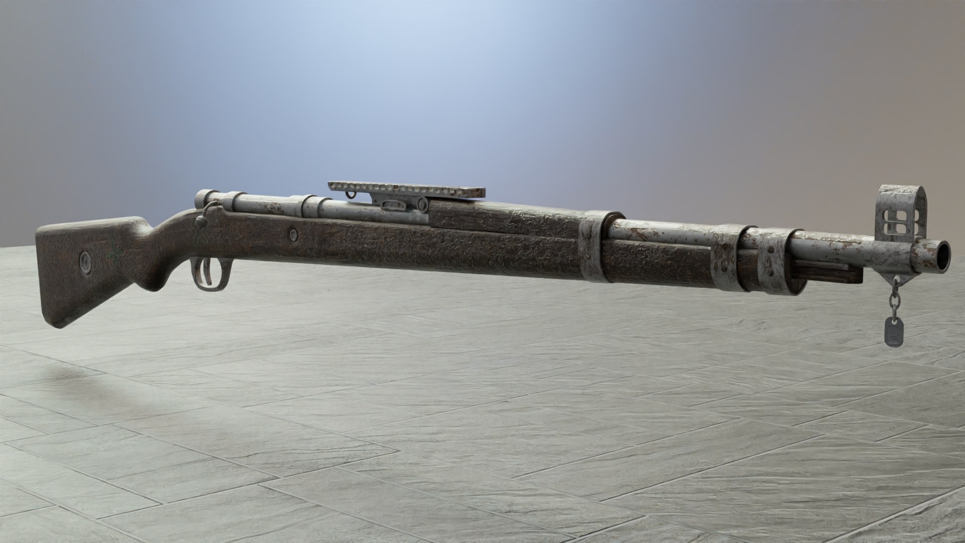 3D kar98k - TurboSquid 1660495