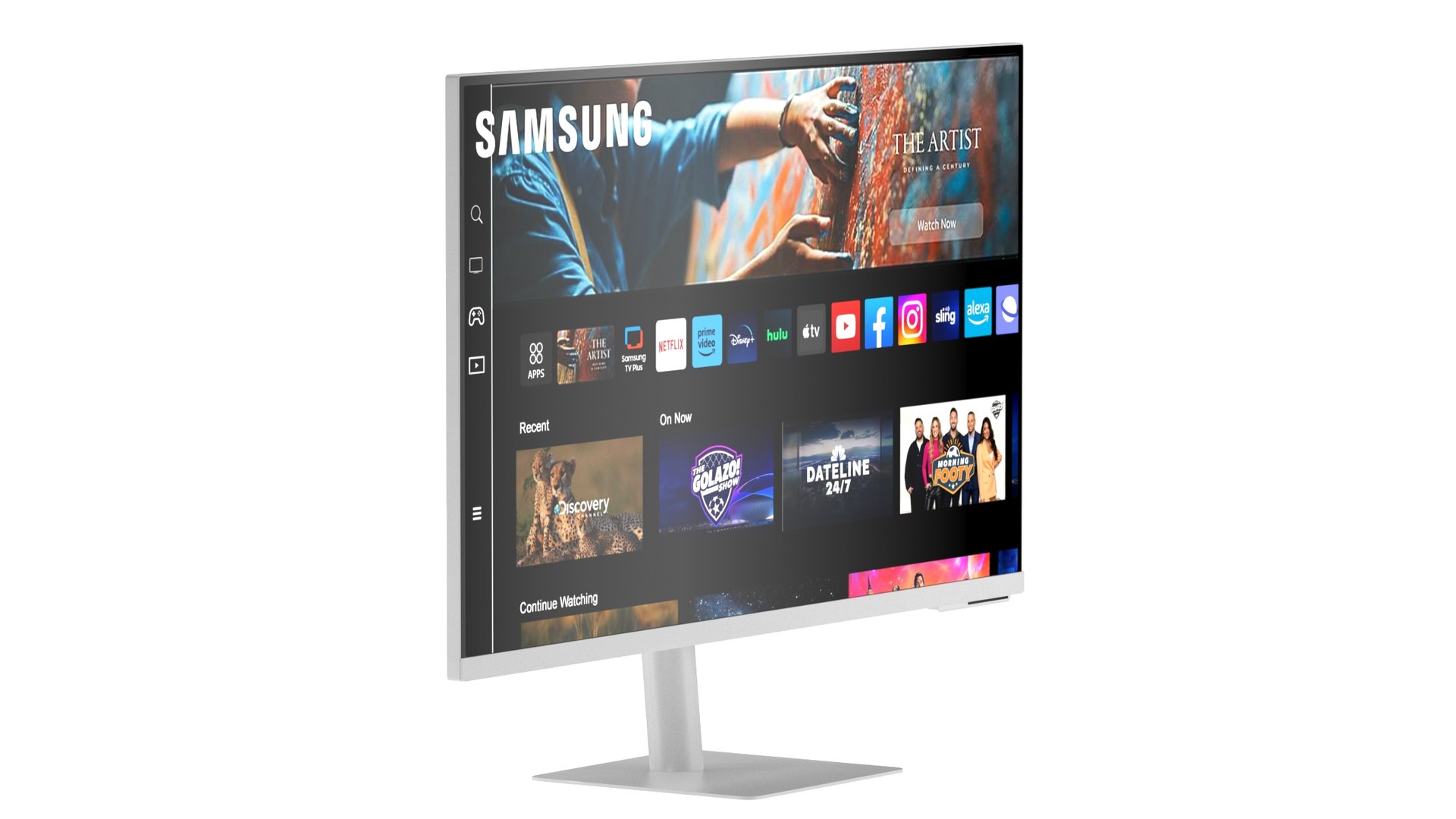 Samsung M70C Smart Monitor 4K UHD 32 Inch 3D Model - TurboSquid 2115132