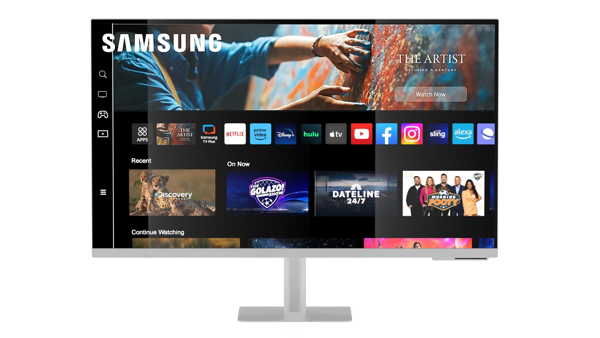 Samsung M70C Smart Monitor 4K UHD 32 Inch 3D model - TurboSquid 2115132