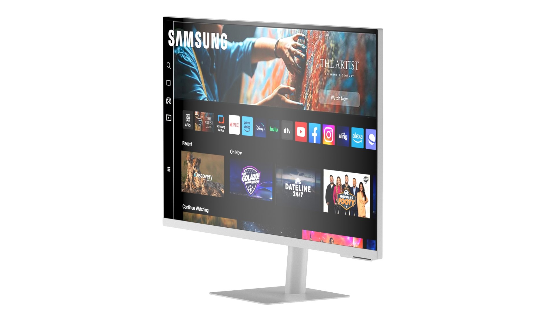 Samsung M70C Smart Monitor 4K UHD 32 Inch 3D Model - TurboSquid 2115132
