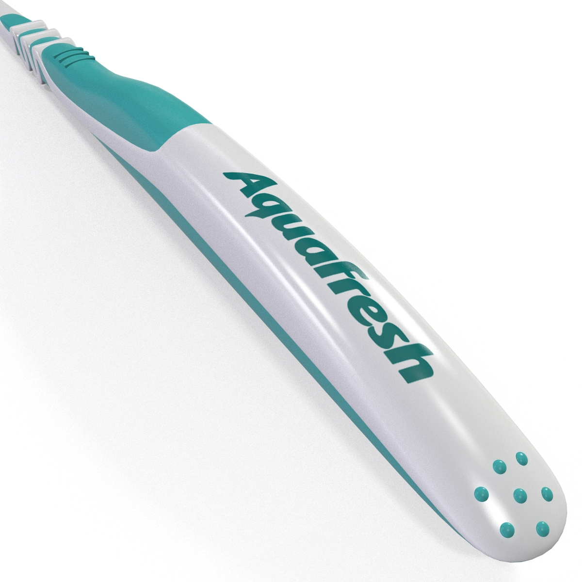 toothbrush aquafresh 3d model