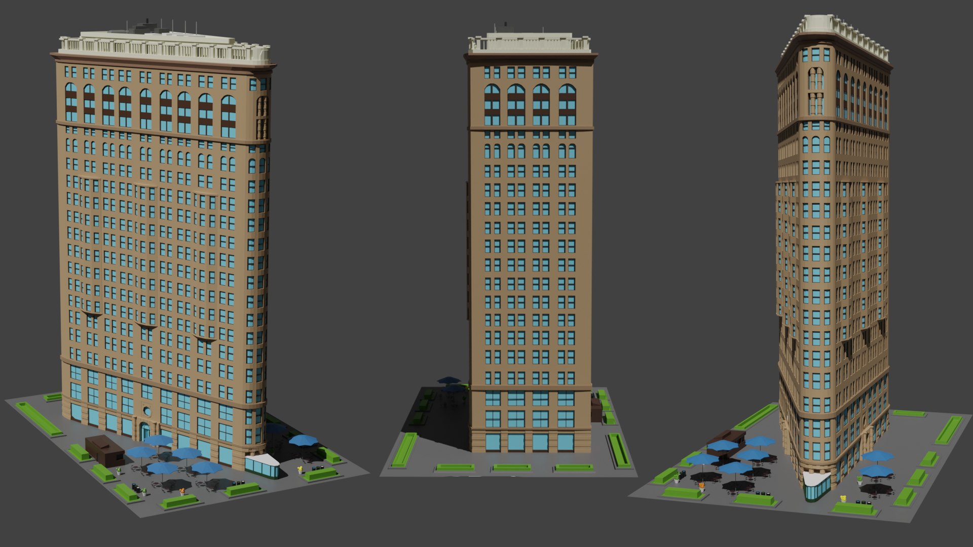 3D NewYork SkyScrapers Model - TurboSquid 2047269