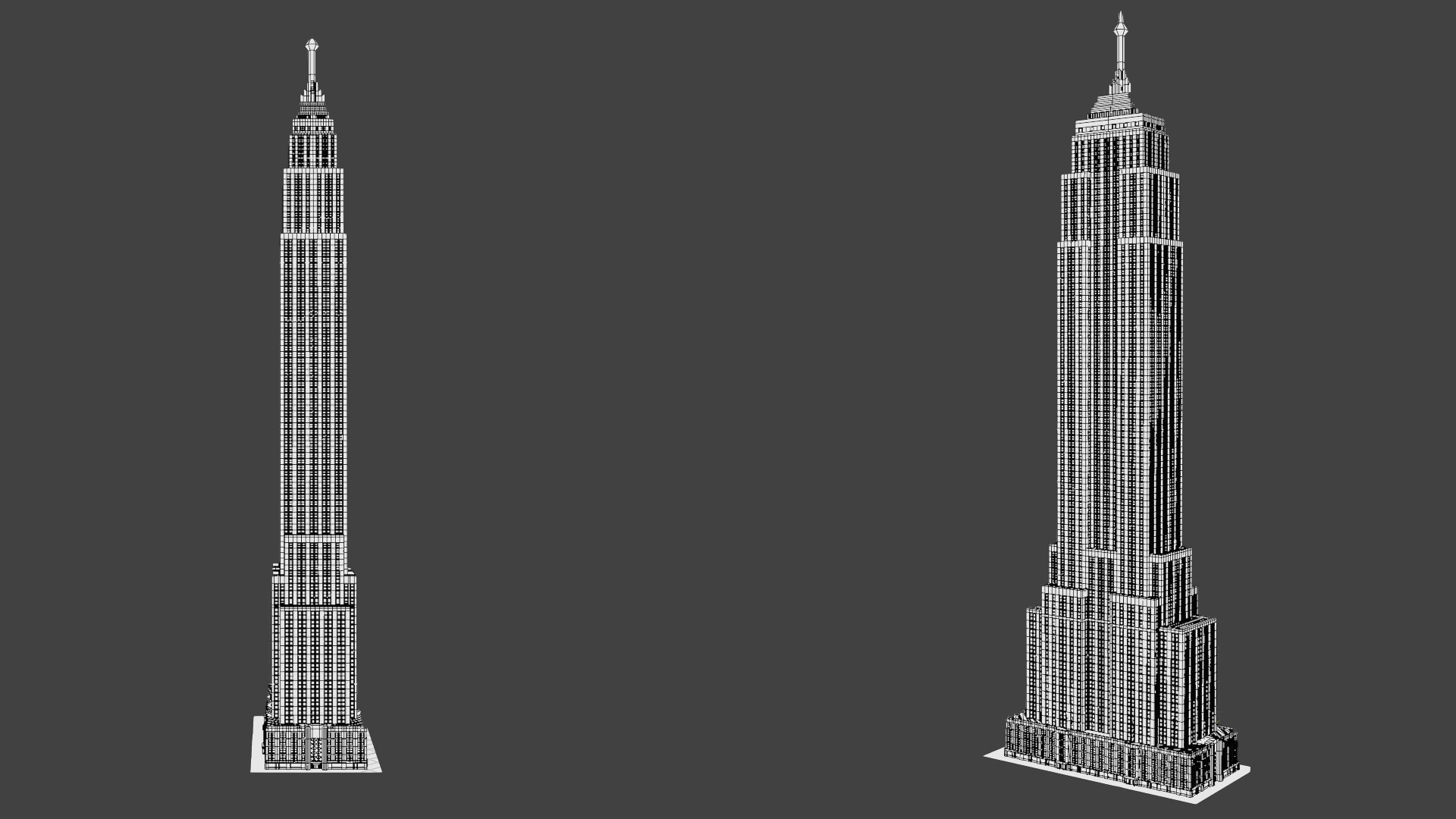 3D NewYork SkyScrapers Model - TurboSquid 2047269