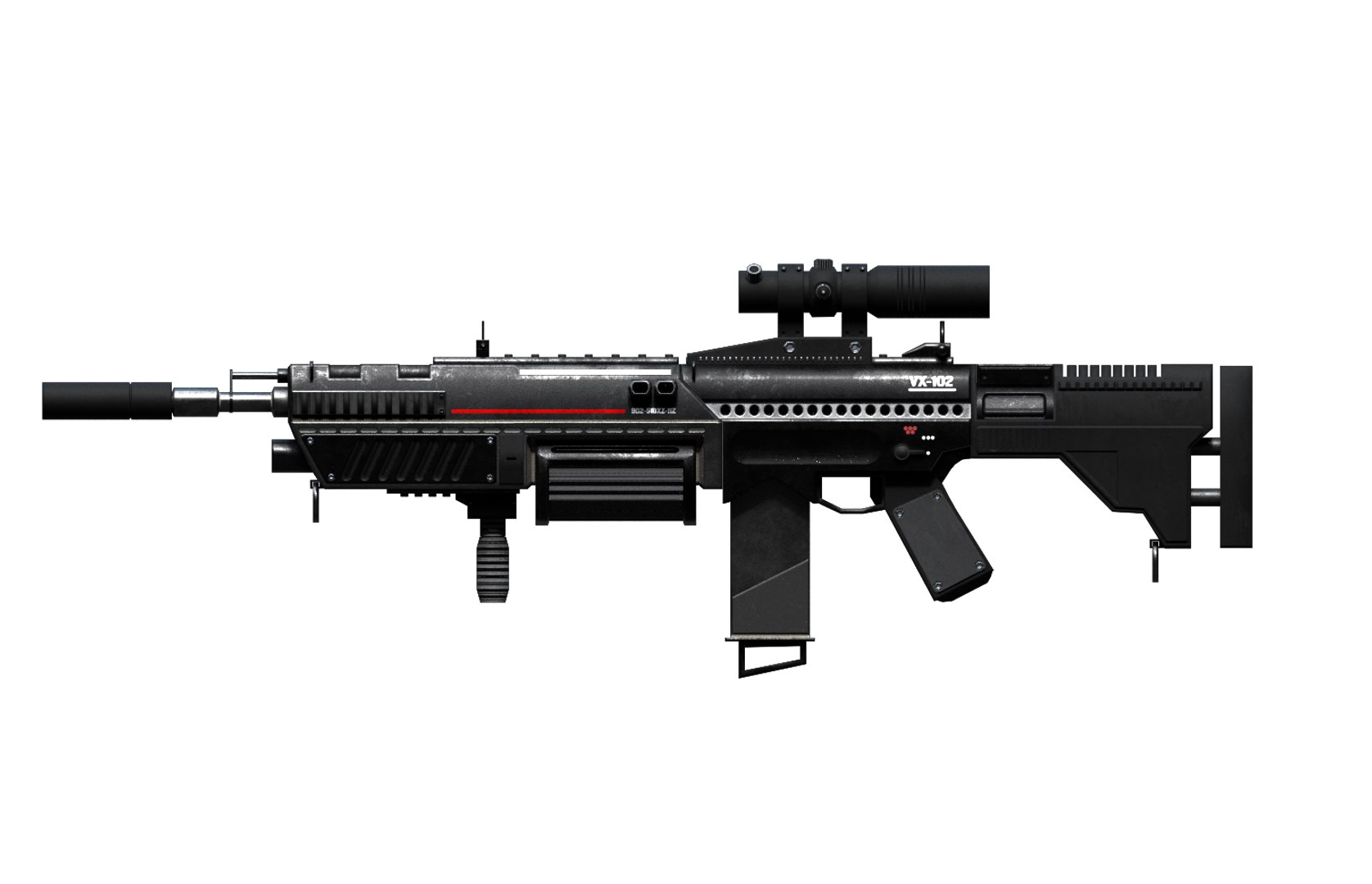 Futuristic Assault Rifles