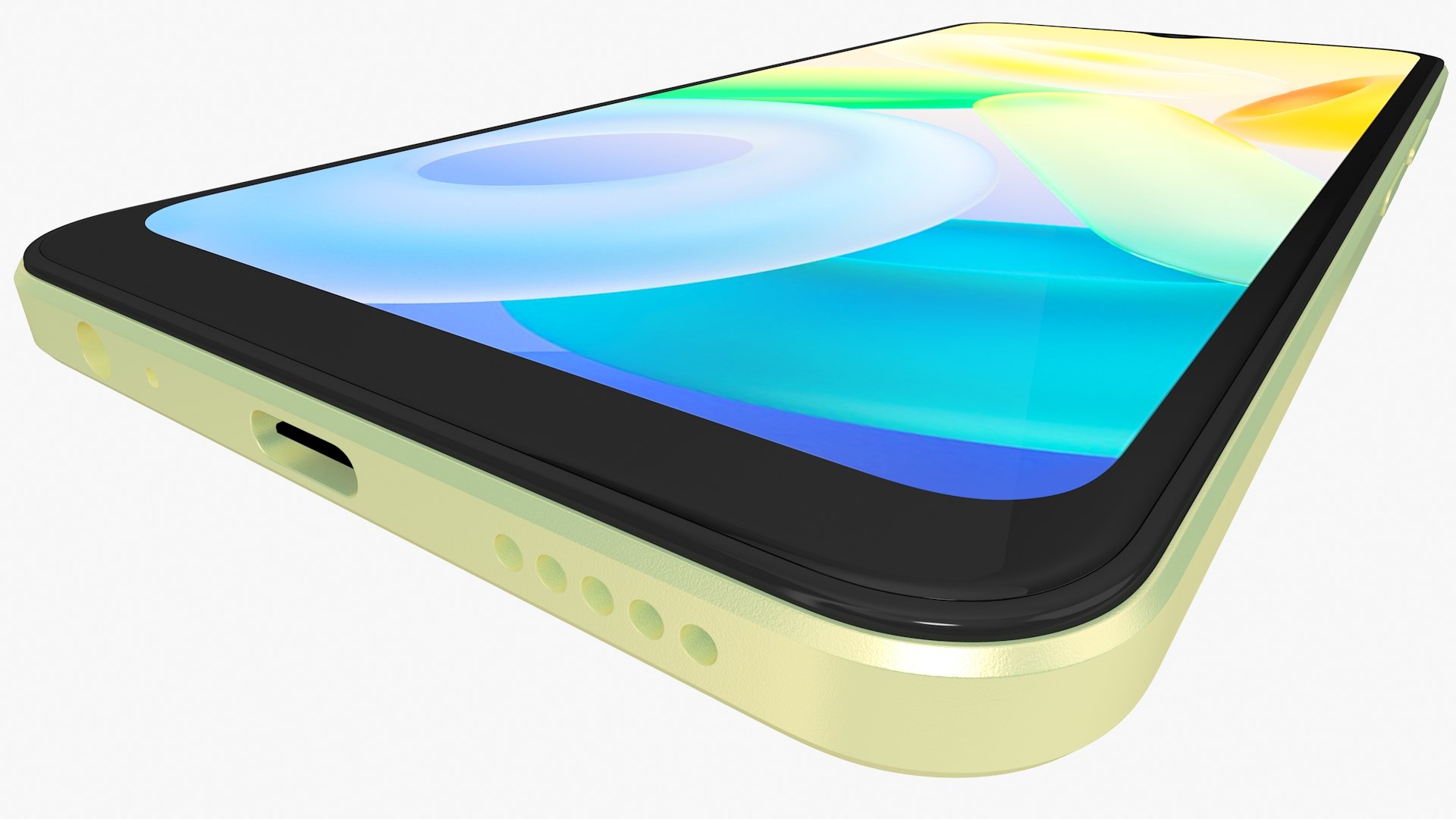 3D Model Vivo Y16 Gold - TurboSquid 2019621