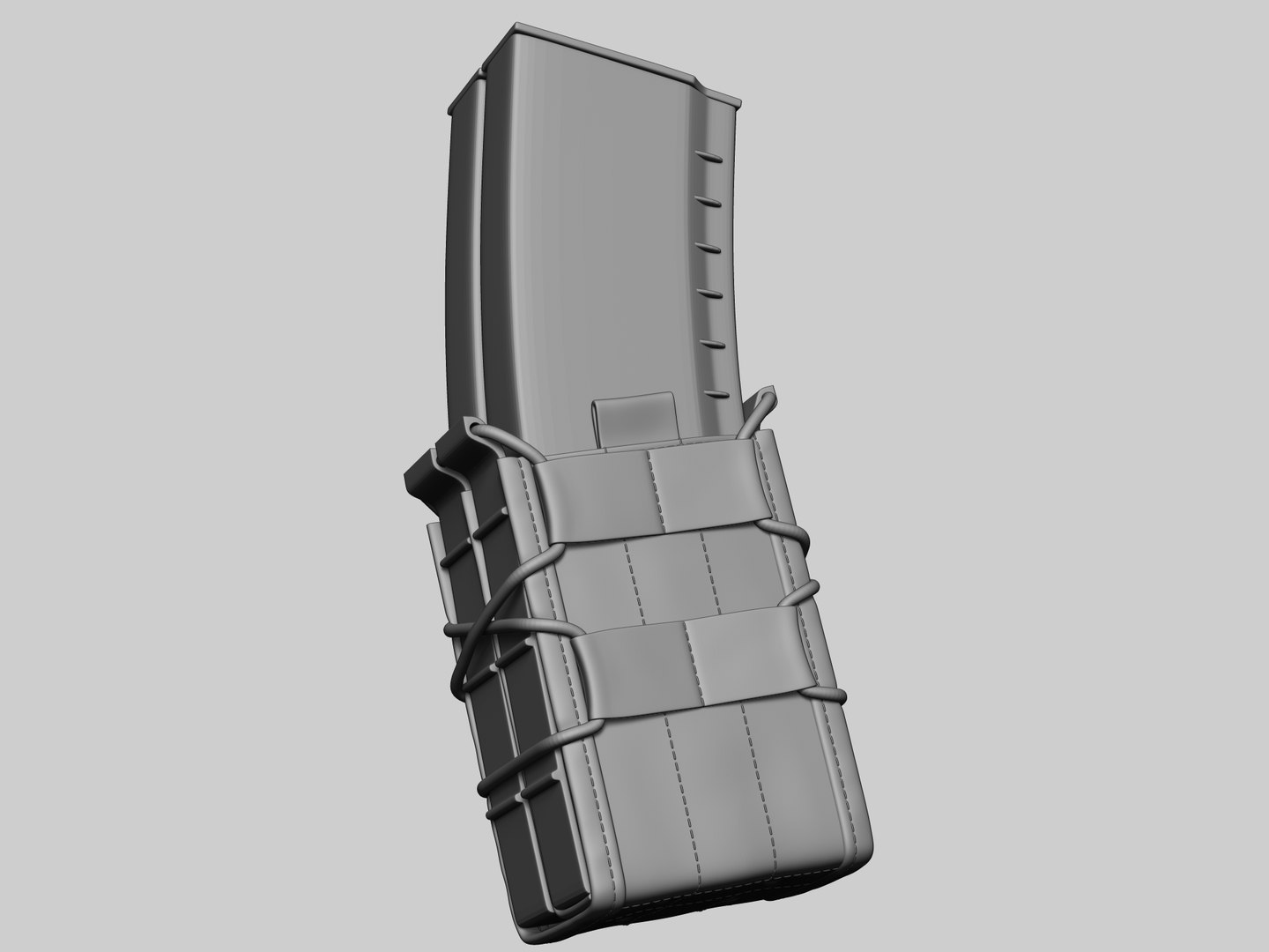 Pouch Magazine Ak74 3D Model - TurboSquid 1317319