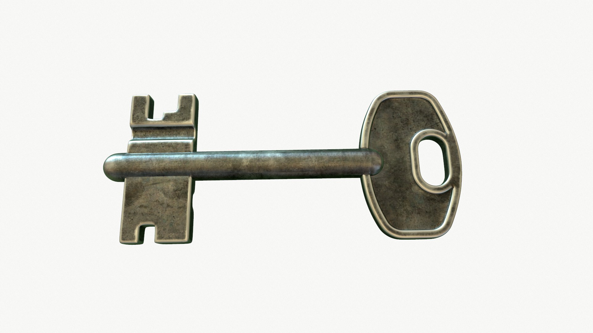 3D Old key model - TurboSquid 2048468