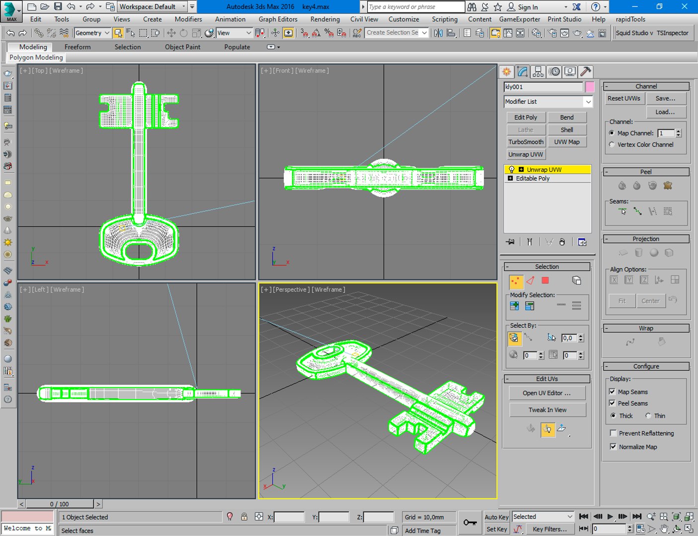 3D Old key model - TurboSquid 2048468