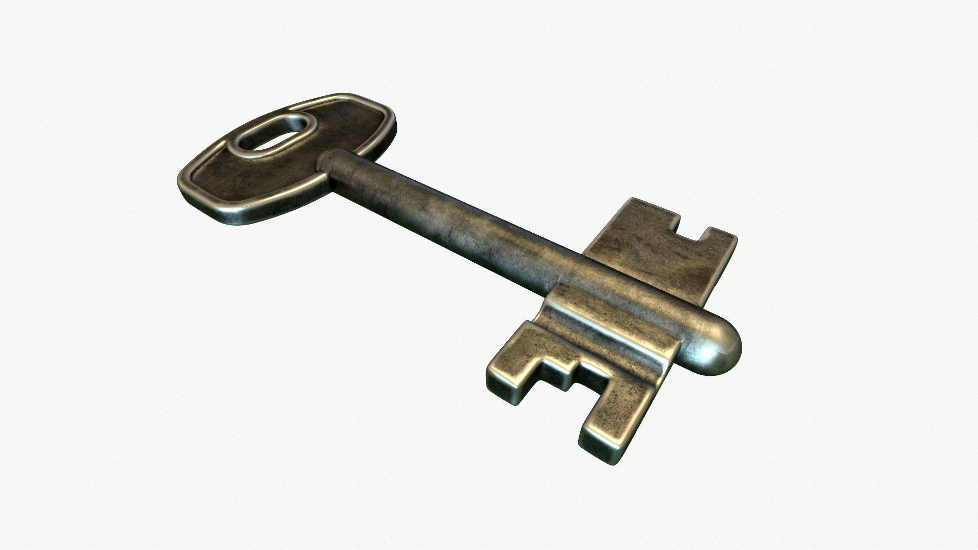3D Old key model - TurboSquid 2048468
