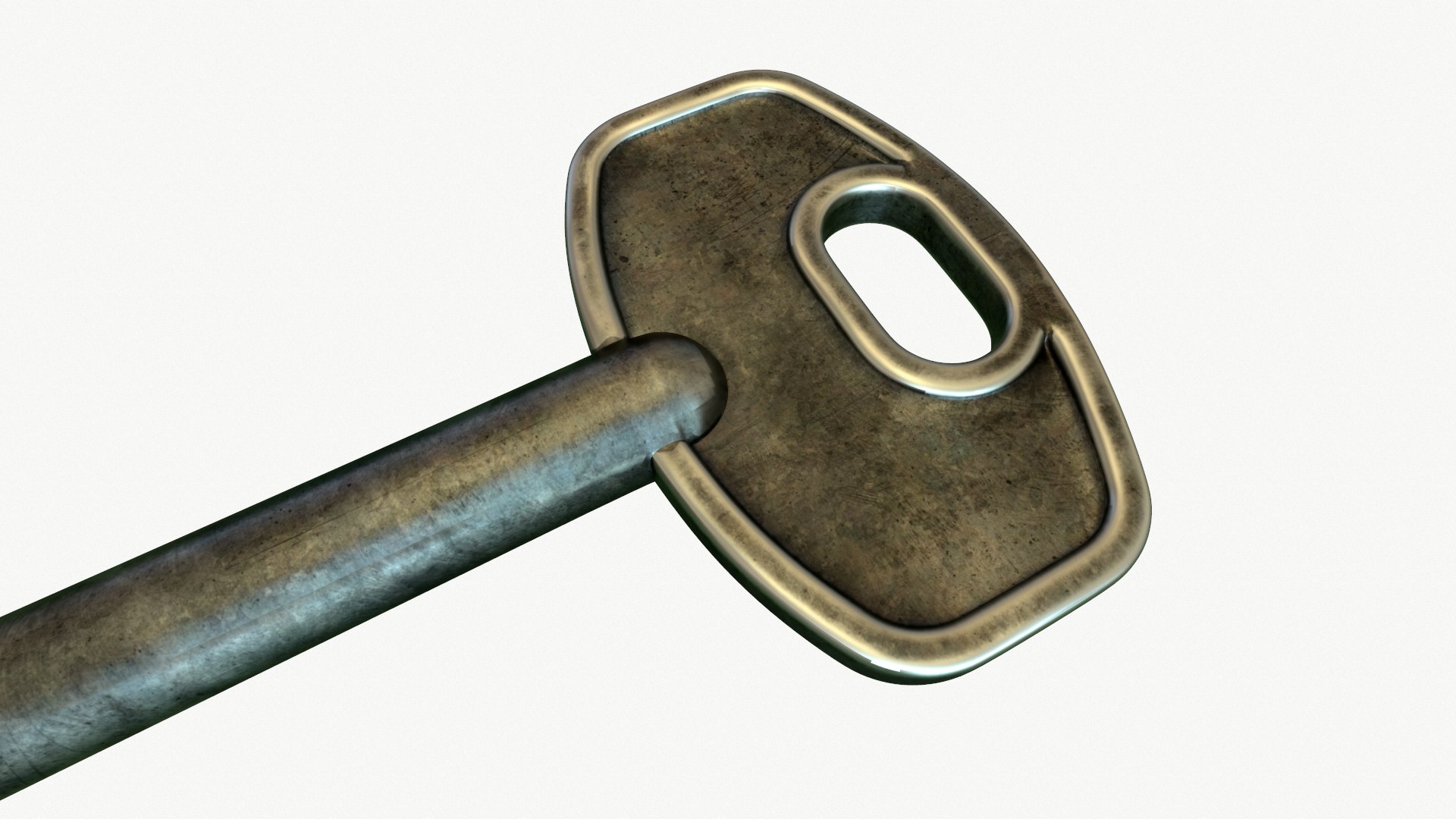 3D Old key model - TurboSquid 2048468