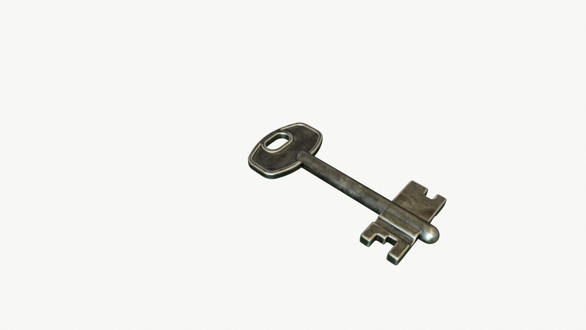 3D Old key model - TurboSquid 2048468