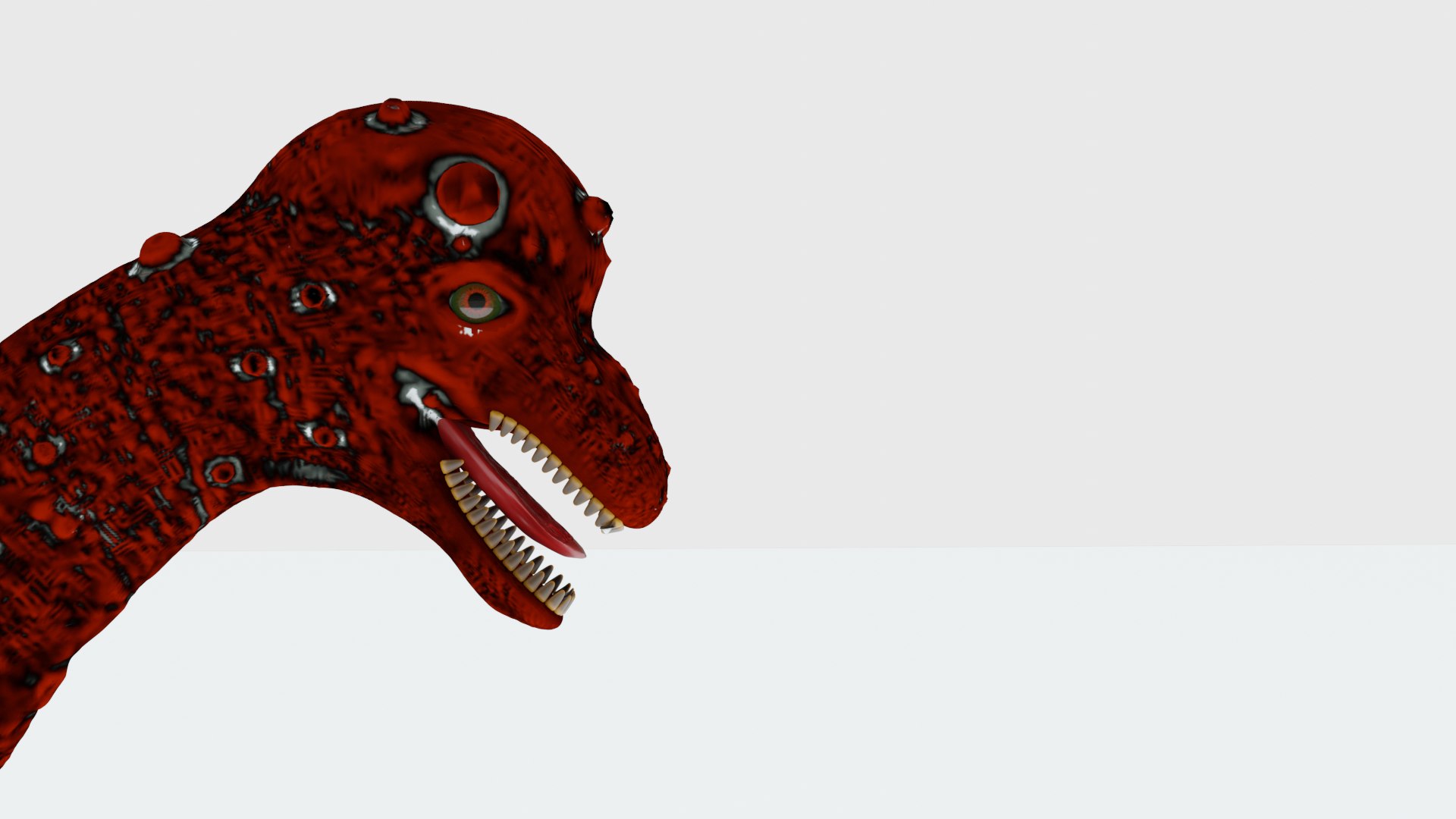 Red Brachiosaurus Model - TurboSquid 2297867