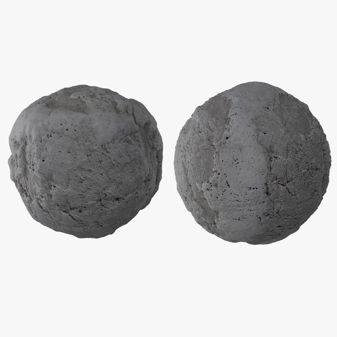 Modello 3D 2 Strutture Calcestruzzo Gesso Senza Soluzione Di Continuità ...