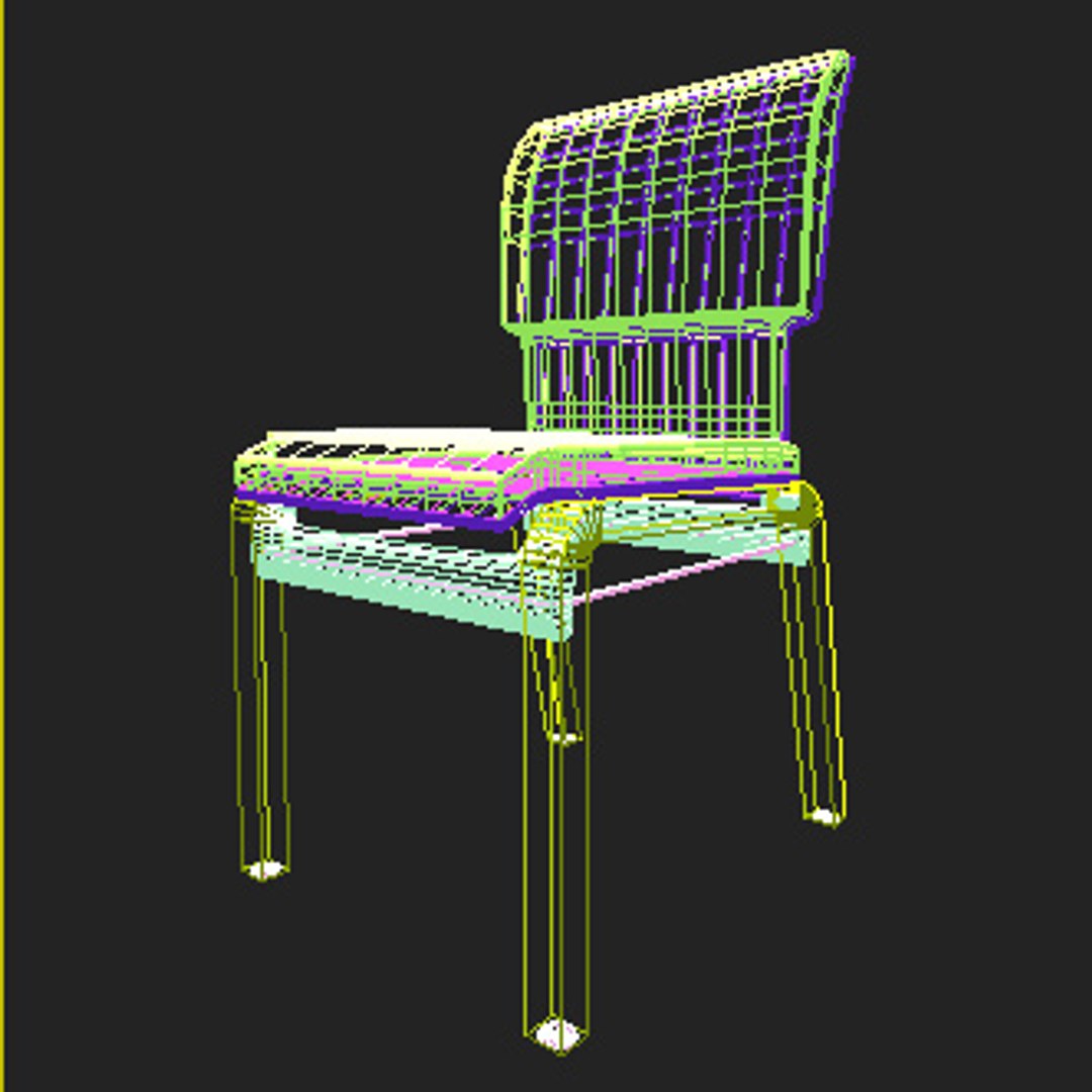 3d Model Of Vantage Chair Design