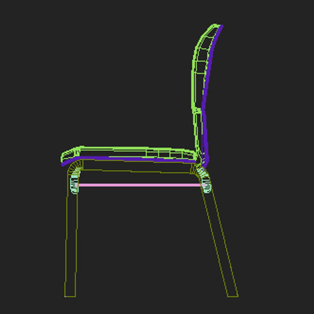 3d Model Of Vantage Chair Design