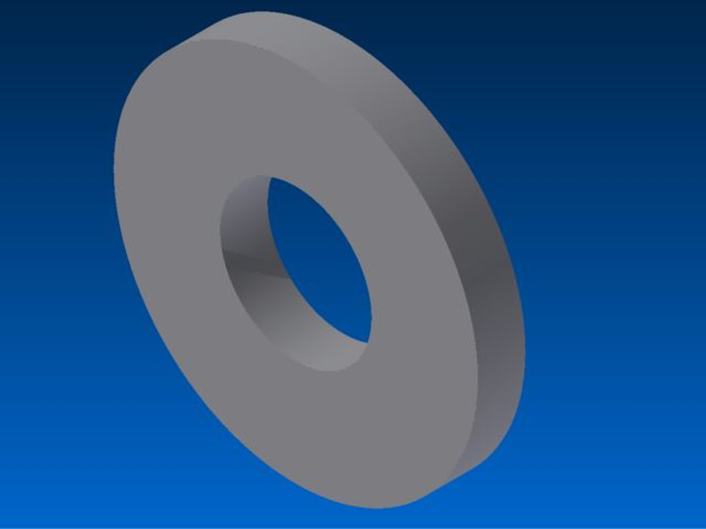 3ds ansi 6 plain washer