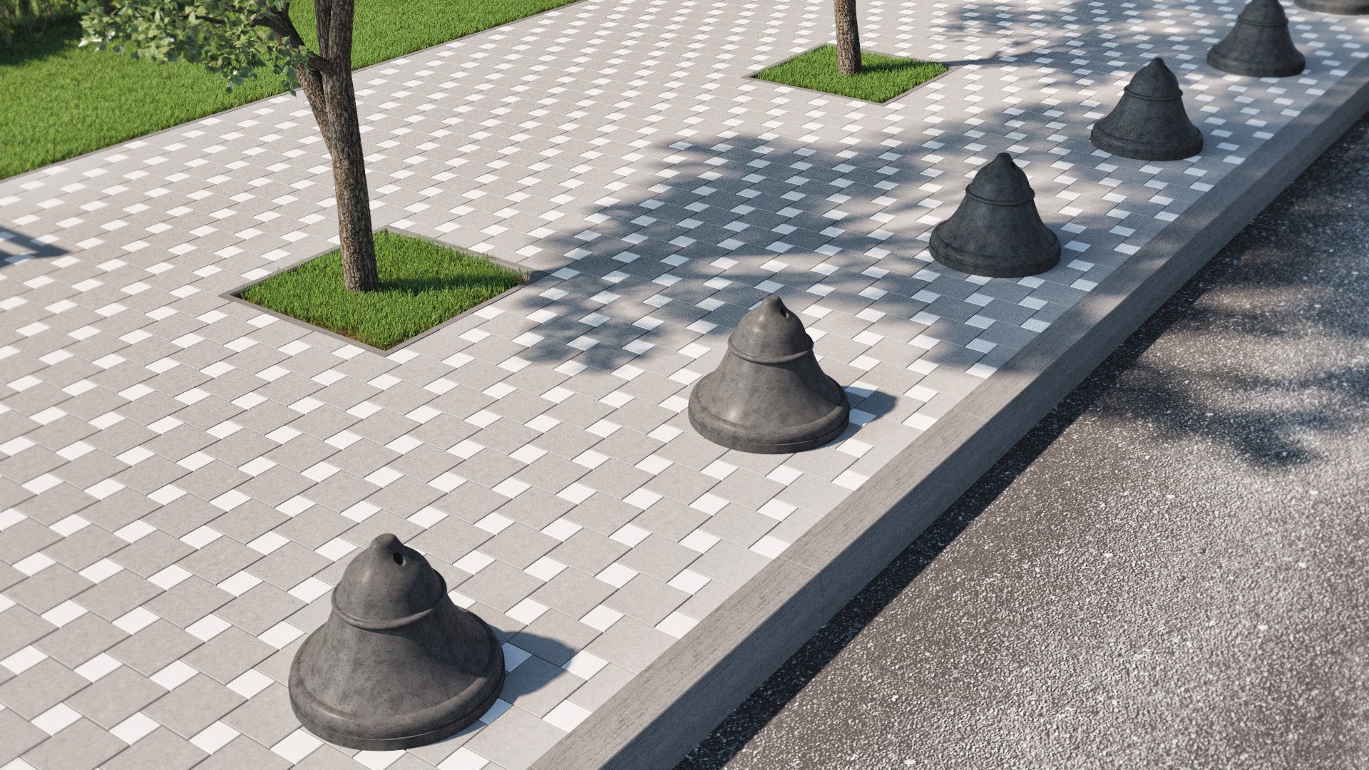 max decorative concrete bell