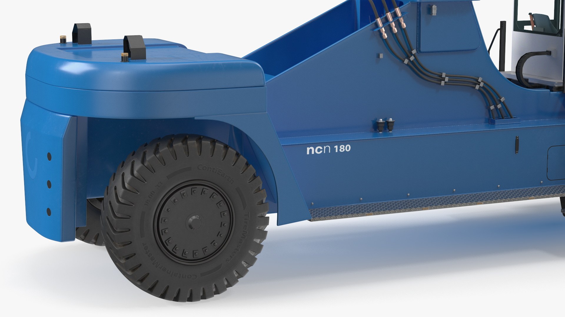 3D Reach Stacker Container Handler NC Nielsen Model - TurboSquid 2292358