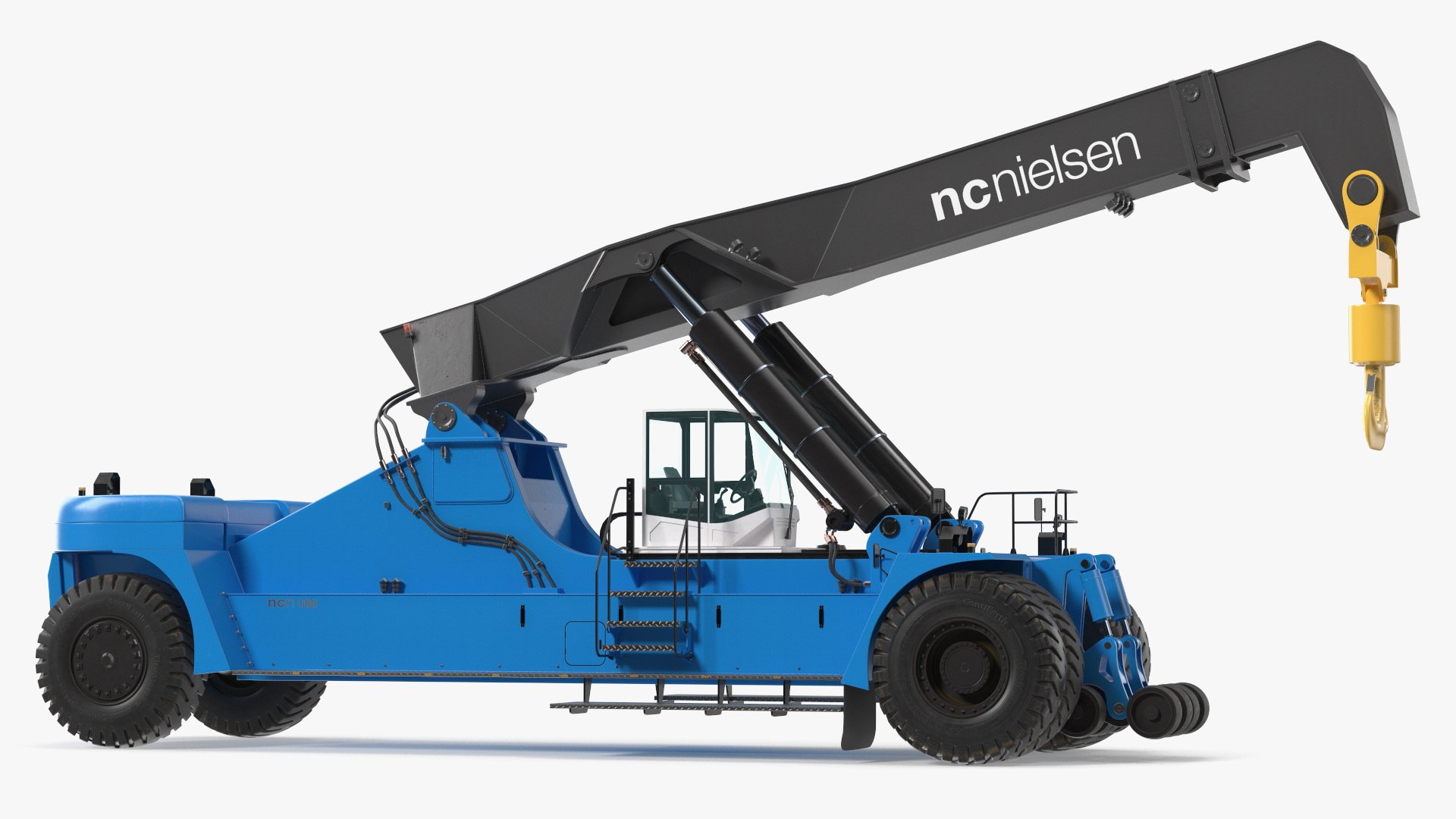 3D Reach Stacker Container Handler NC Nielsen Model - TurboSquid 2292358