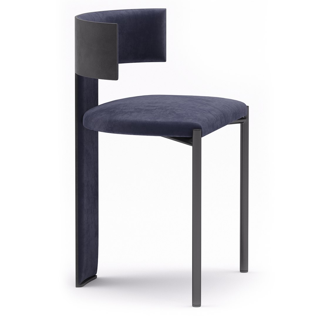 Baxter Zefir Chair 3D - TurboSquid 1912996