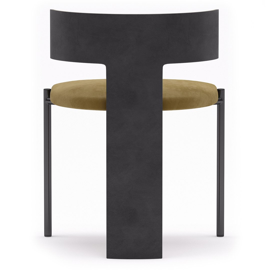 Baxter Zefir Chair 3D - TurboSquid 1912996