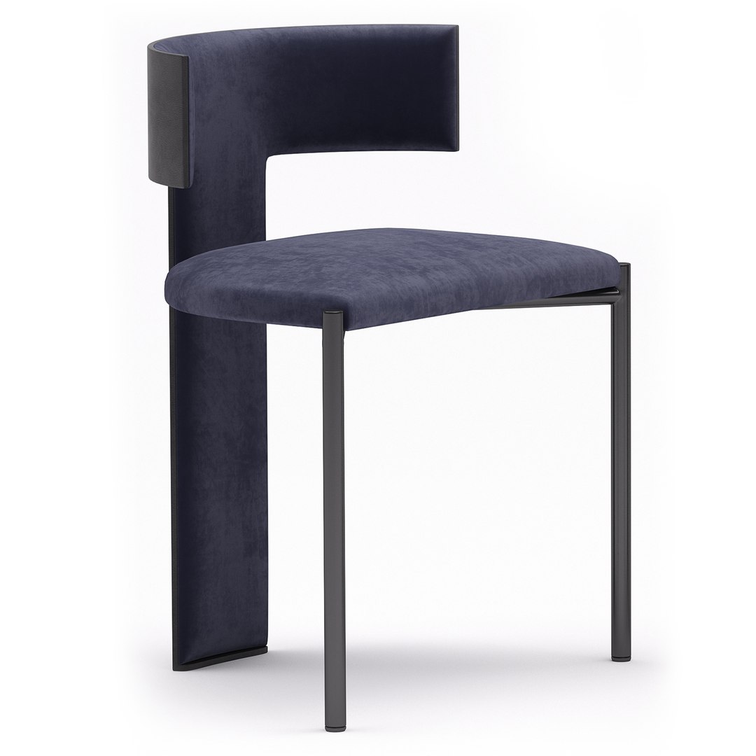 Baxter Zefir Chair 3D - TurboSquid 1912996