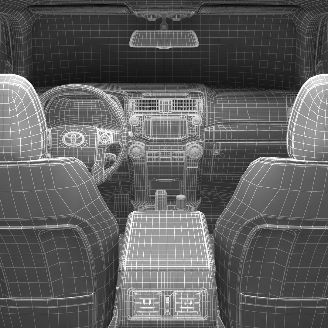 3d Toyota 4runner 2015