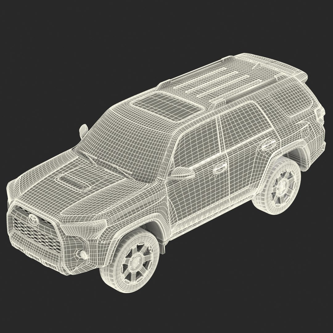 3d Toyota 4runner 2015