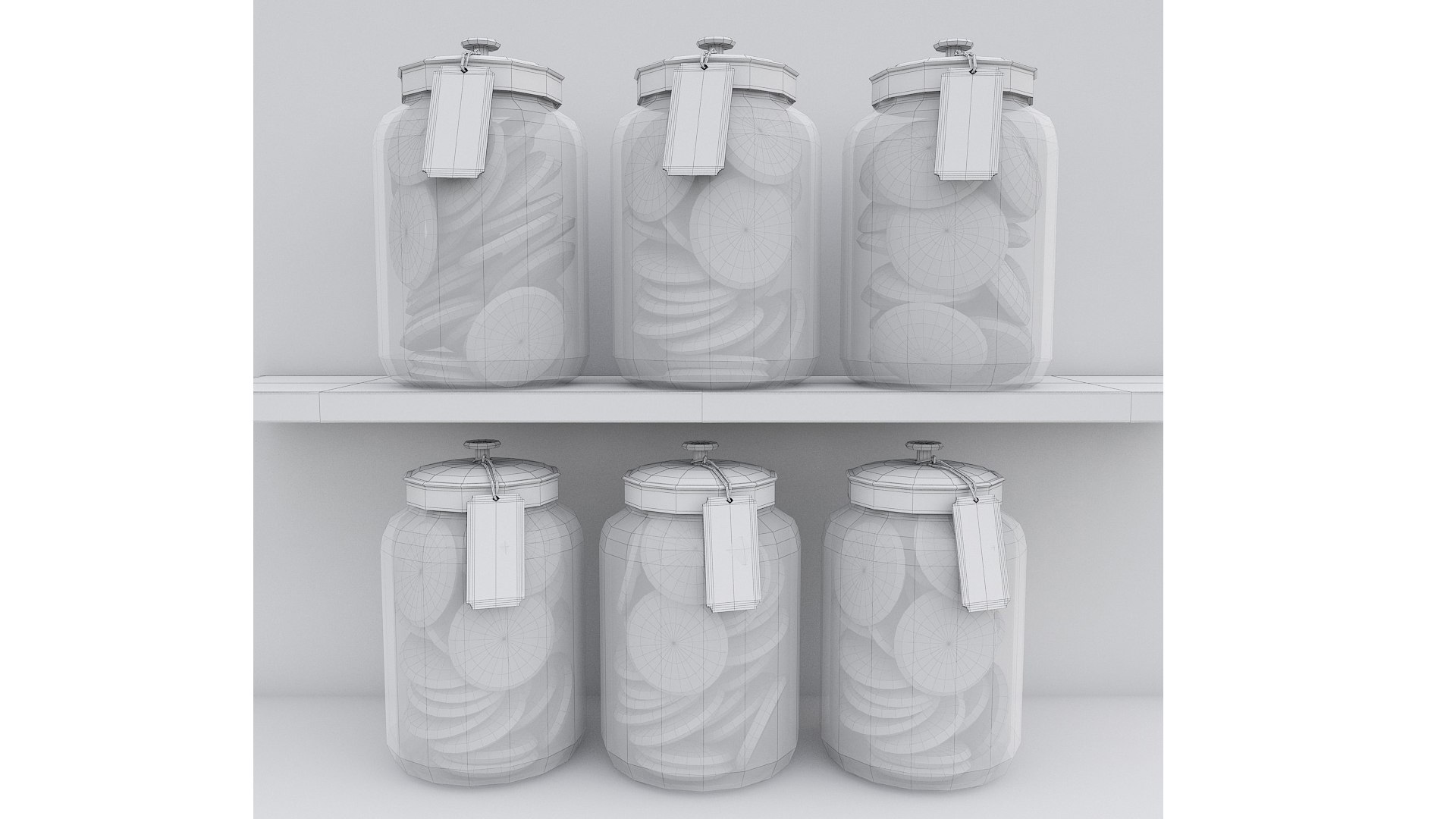 Cookie Jars 3D Model - TurboSquid 1906843