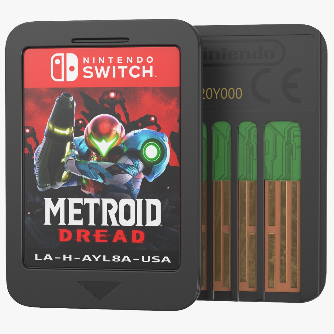 Detailed Game Cartridge Nintendo 3D - TurboSquid 2064102