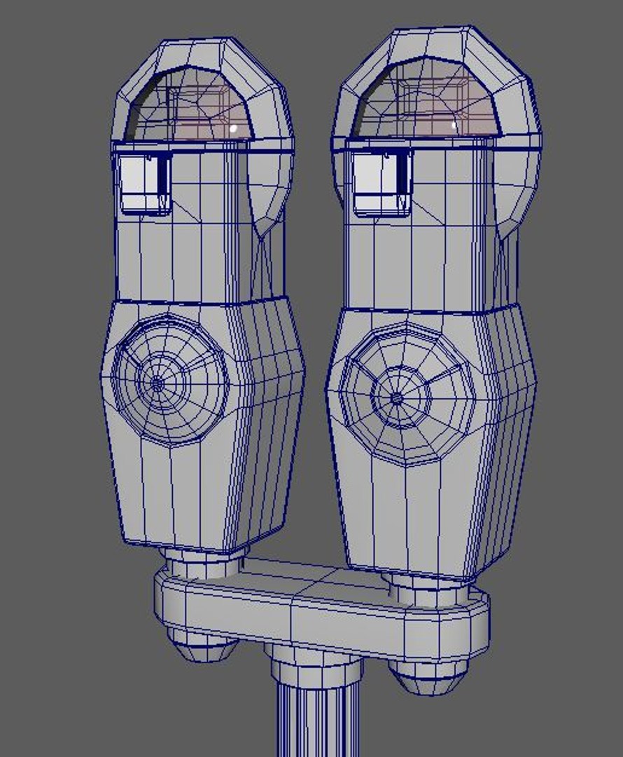 Park coin machine 3D model - TurboSquid 1361385
