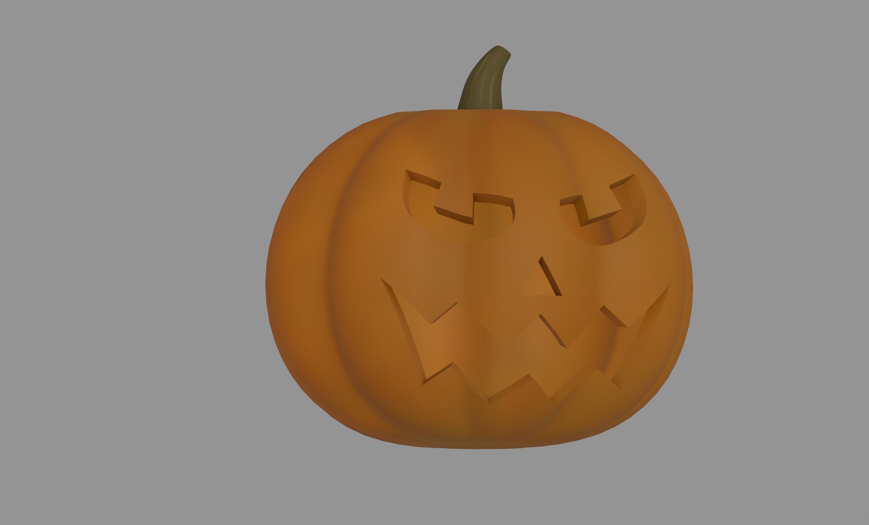 Carved Pumpkin 3D Model - TurboSquid 2044723