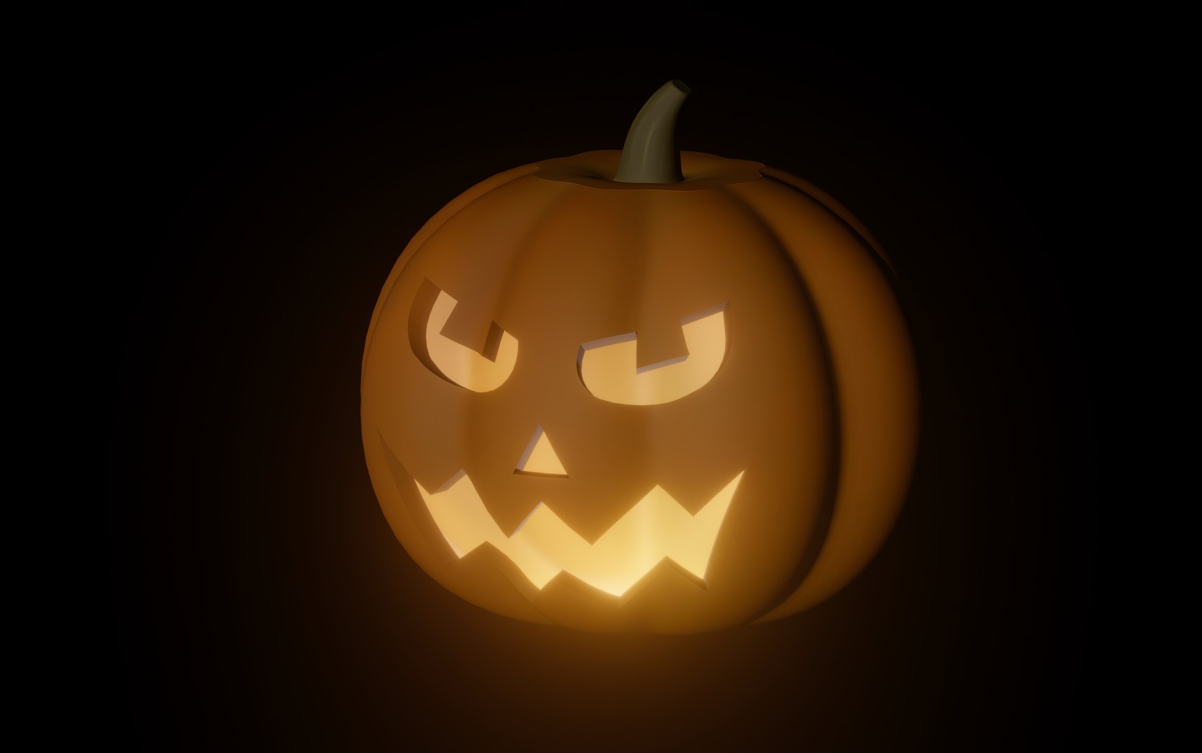 Carved Pumpkin 3D Model - TurboSquid 2044723