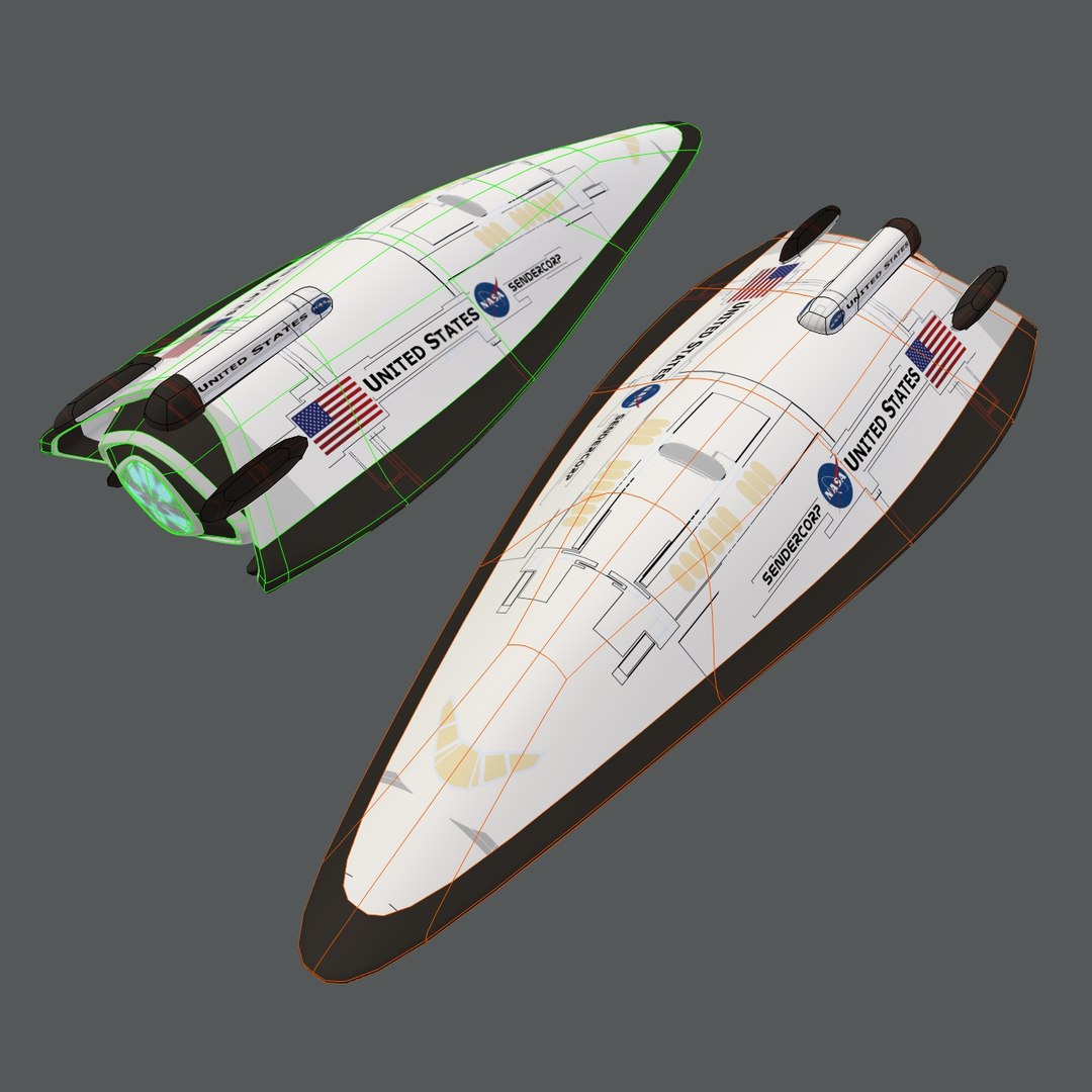 3d Concept Space Shuttle