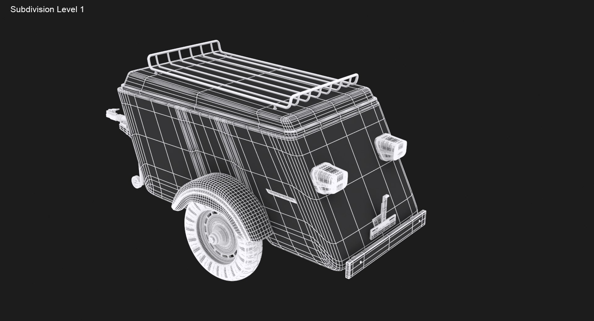 3D Motorcycle Trailer - TurboSquid 1317590