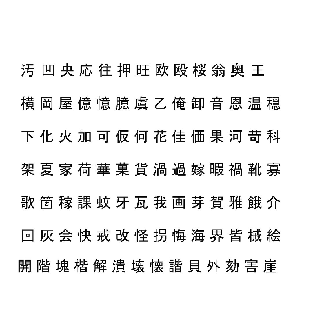 3D Common Chinese Characters Set2 | 1146974 | TurboSquid