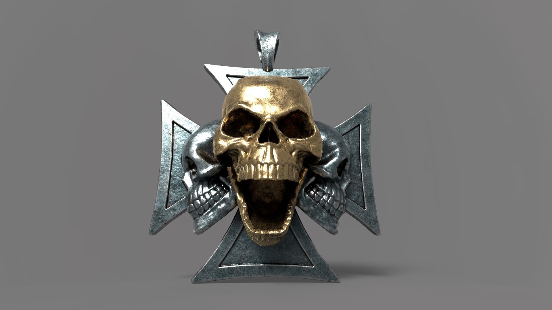 3D Model Low-poly 3D Model Of Maltese Cross 3SKL - TurboSquid 2387926