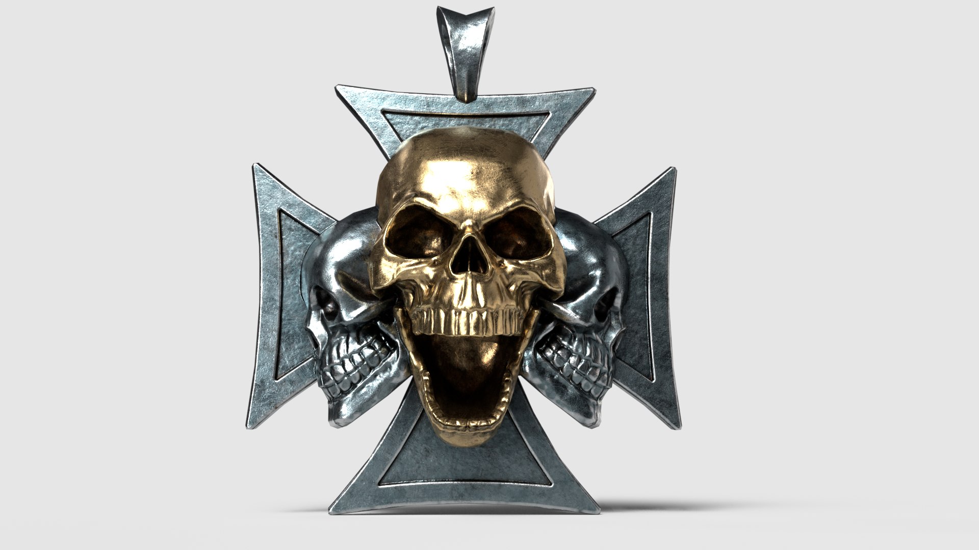 3D Model Low-poly 3D Model Of Maltese Cross 3SKL - TurboSquid 2387926