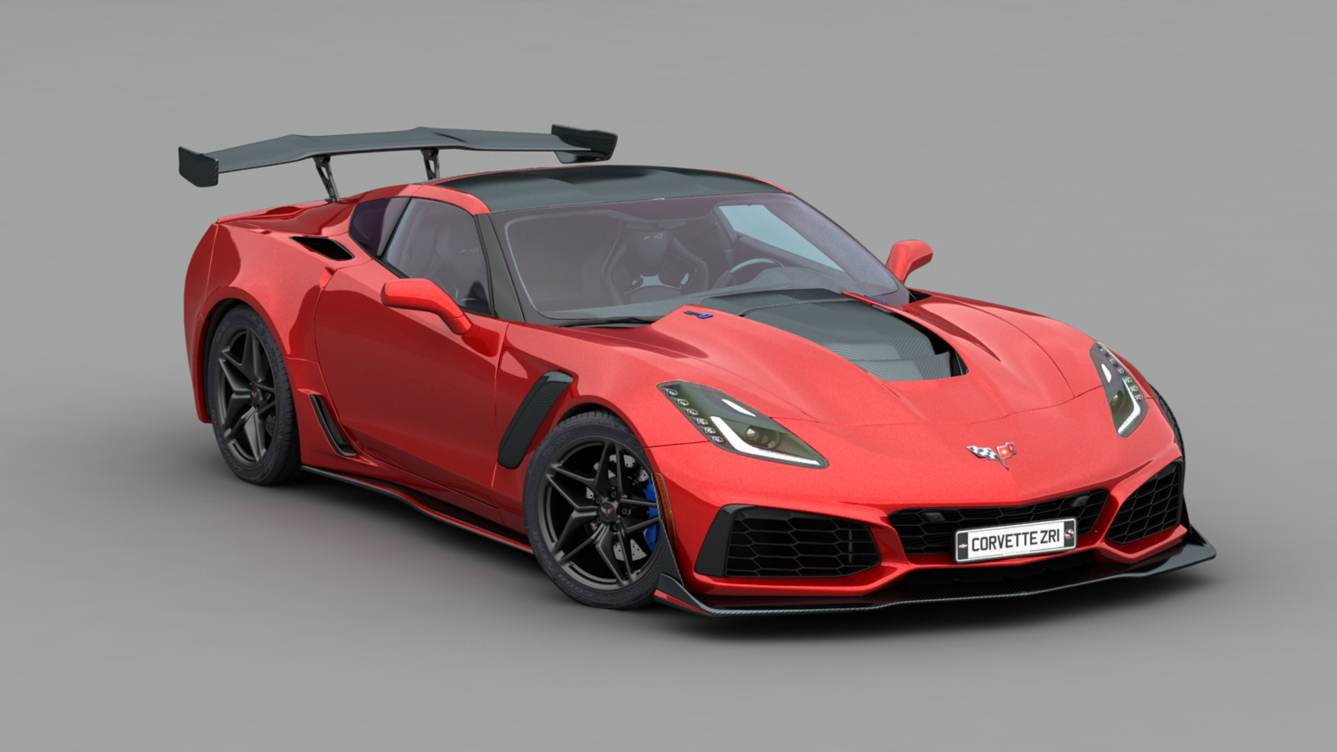 3D Chevrolet Corvette Zr1 C7 Model - TurboSquid 1240889