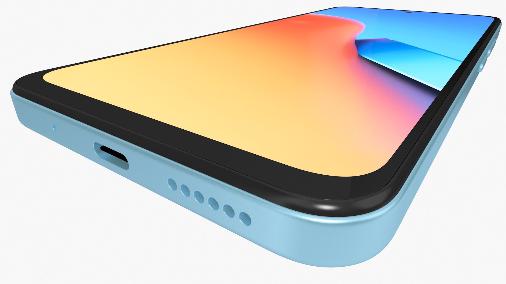 3D XIaomi Redmi 12 Blue Model - TurboSquid 2112503