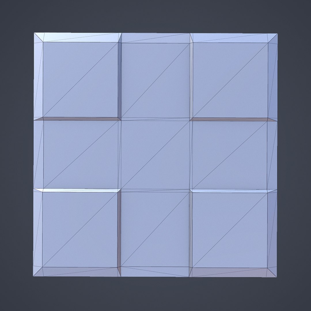 Sci-fi Floor Wall - Obj Free