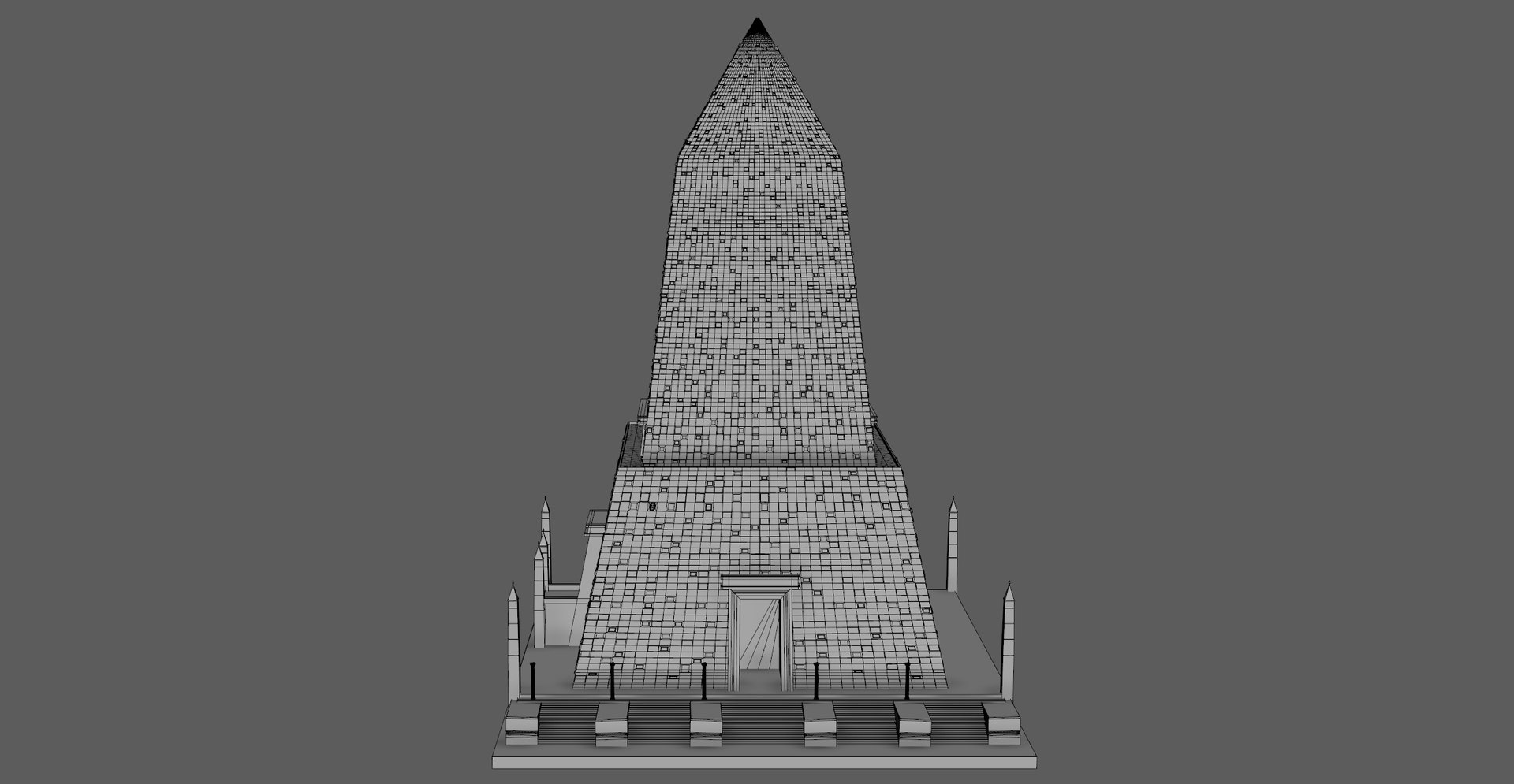 Egypt Solar Temple 3D - TurboSquid 2242789