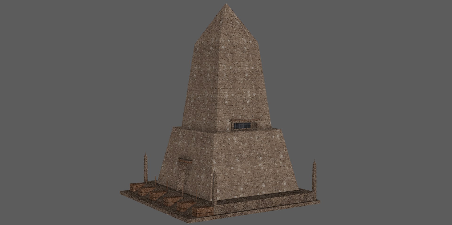 Egypt Solar Temple 3D - TurboSquid 2242789