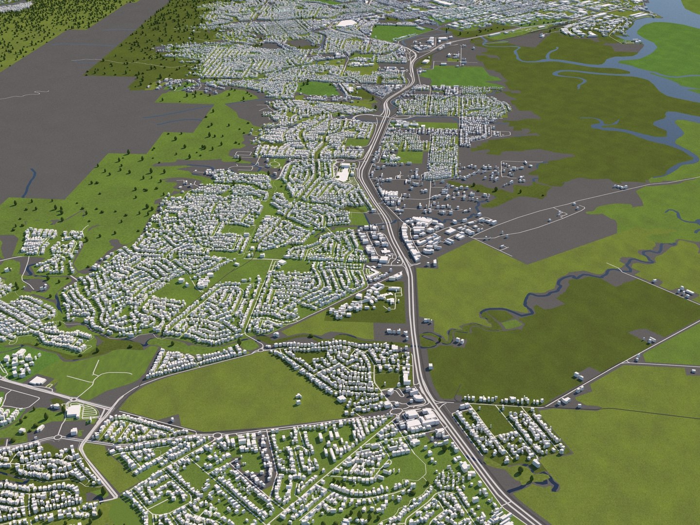 Buildings Houses Maps Model - TurboSquid 1611731