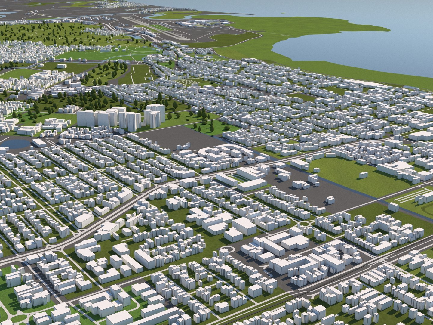 Buildings Houses Maps Model - TurboSquid 1611731