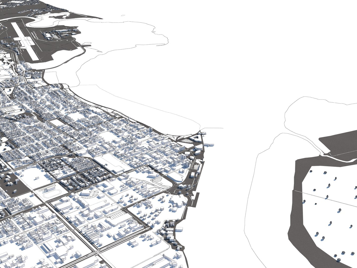 Buildings Houses Maps Model - TurboSquid 1611731