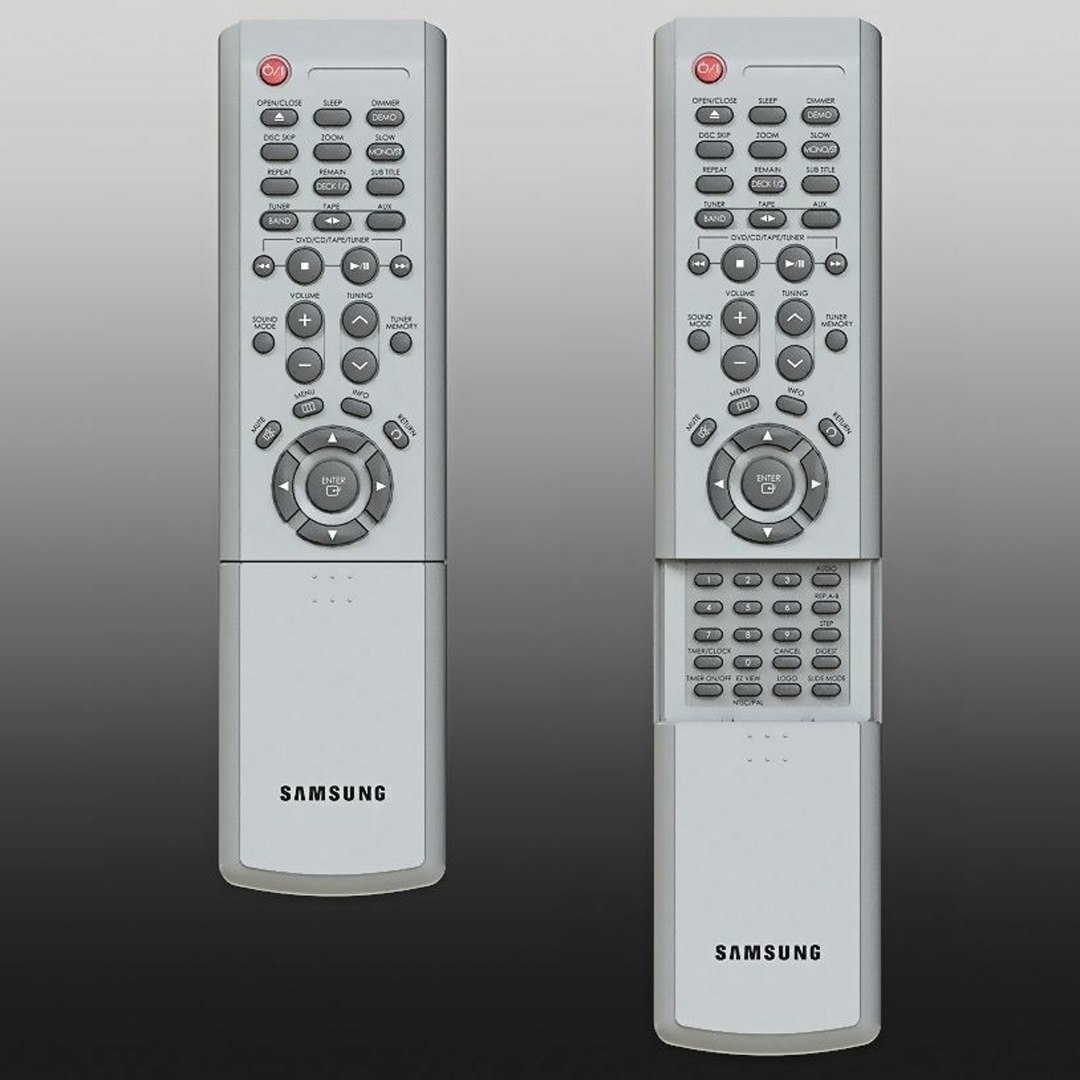3D samsung hi-fi remote control model - TurboSquid 1577096