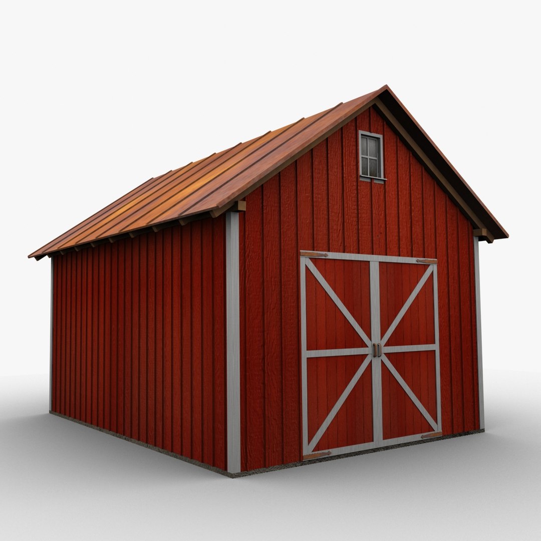 Farm buildings 3D - TurboSquid 1256502