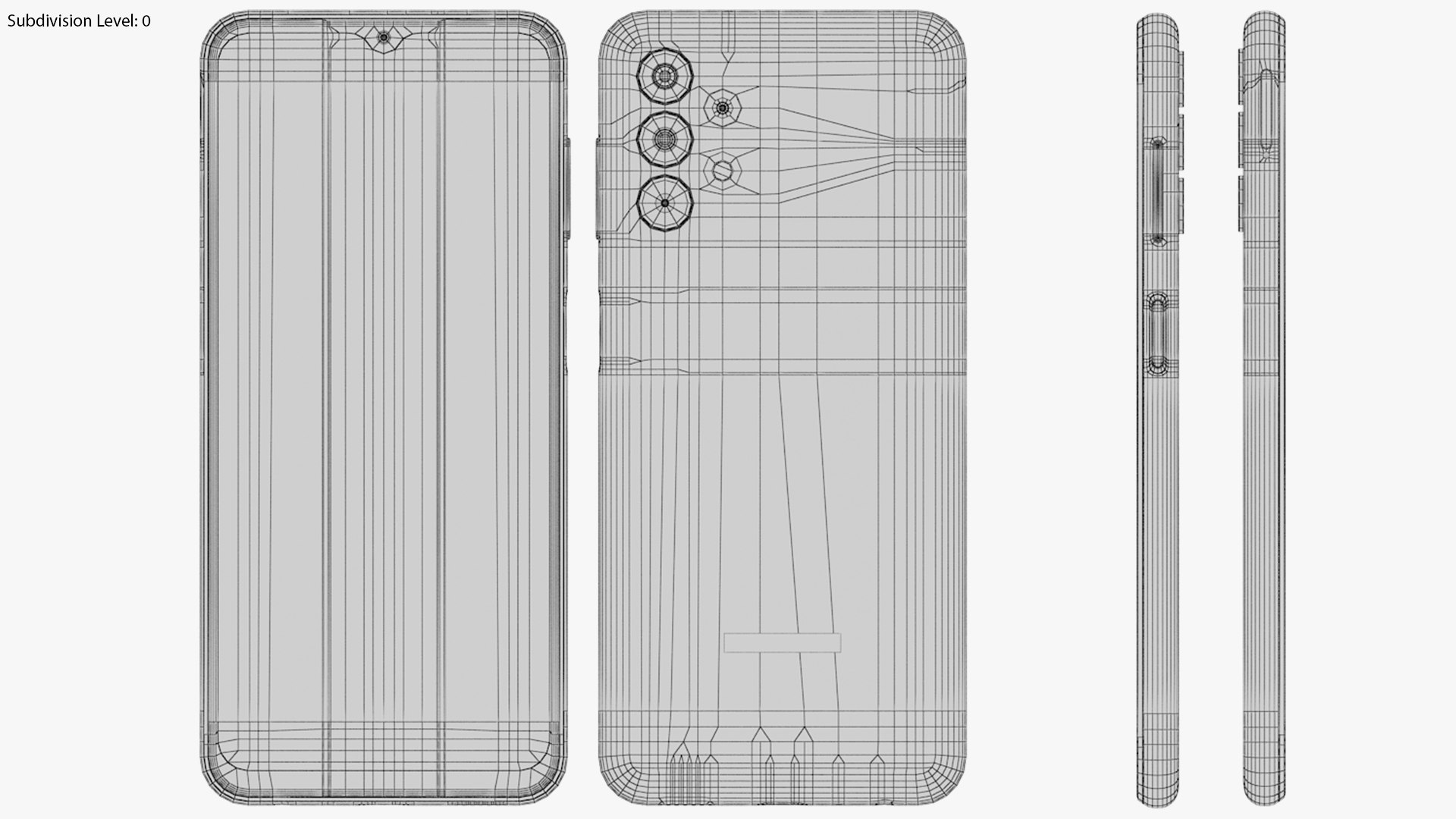 3D model Samsung Galaxy A13 LTE Black - TurboSquid 1865302