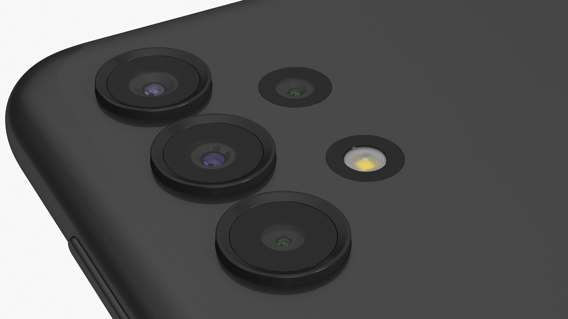 3D Model Samsung Galaxy A13 LTE Black - TurboSquid 1865302